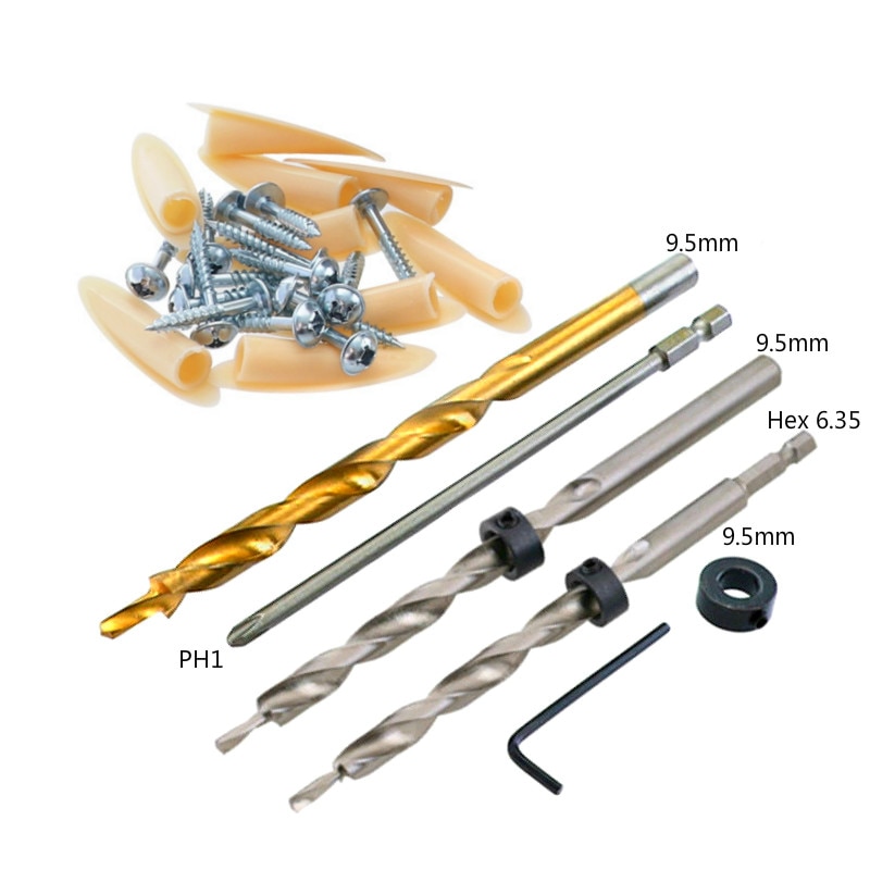 Boor Gids Deuvel Jig Set Houtbewerking Joinery Mas Grandado