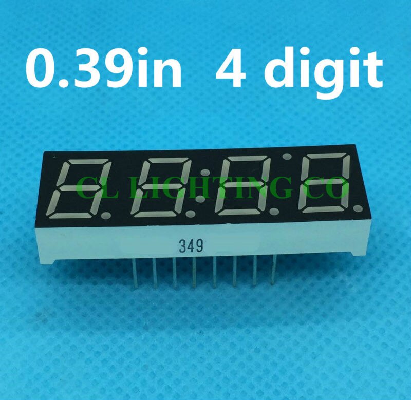7Segment Display Afficheur 4Digits LED Clock 7 Seg Grandado