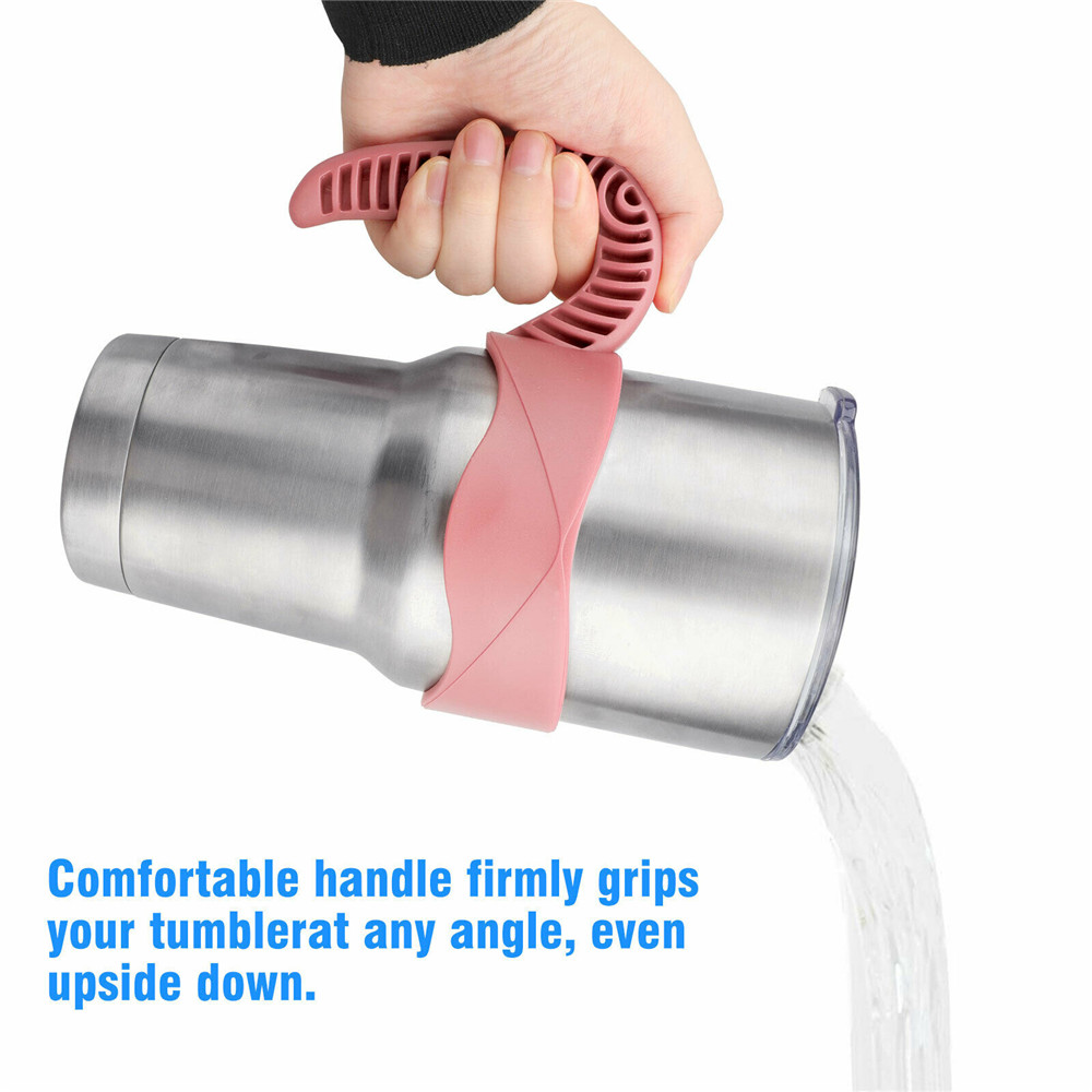 Plastic Cup Holder Tumbler Handle Mug Support for ... – Vicedeal