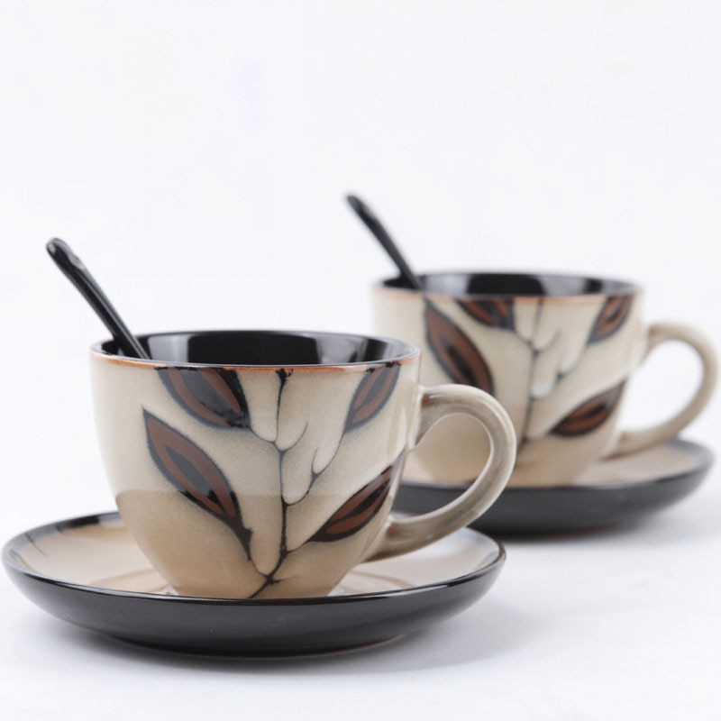 Coffee Cup Set Simple European Style Small Luxury ... – Vicedeal