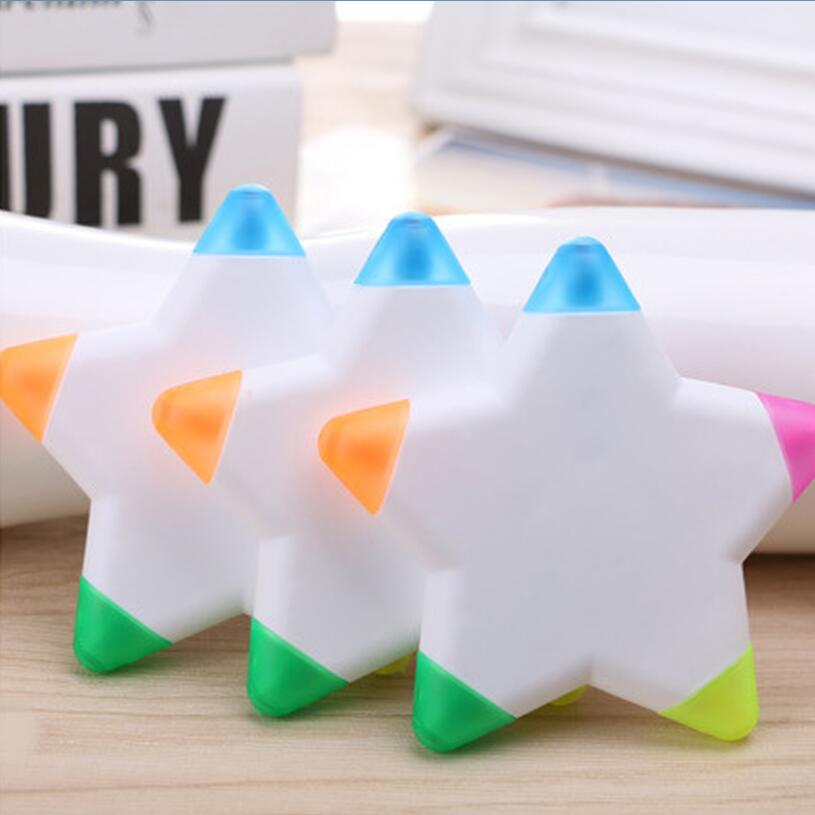 5 Colors/pcs Cute Highlighter Pen Kawaii Finger St... – Vicedeal