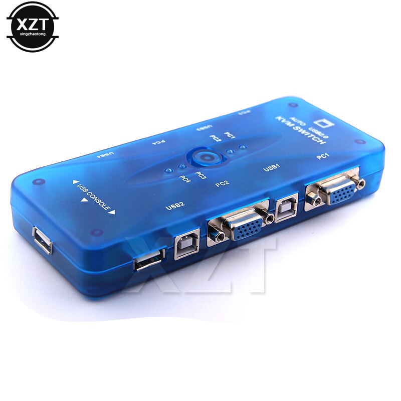 USB2.0 Automatische Kvm Switch 4 Poorten Selector ... – Grandado