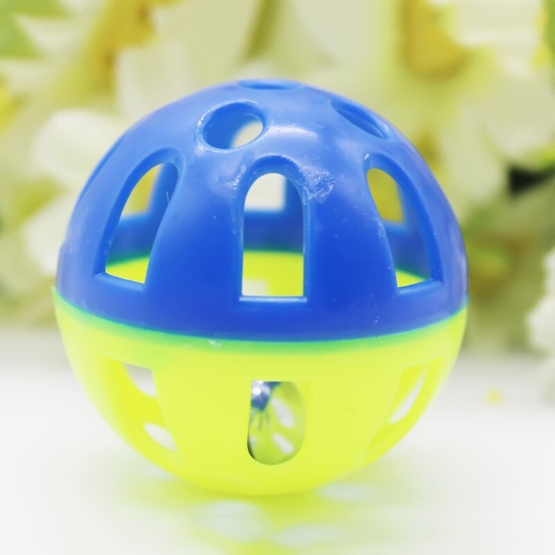 2/5Pcs Plastic Kat Spelen Bal Grappige Hollow Bell... – Vicedeal