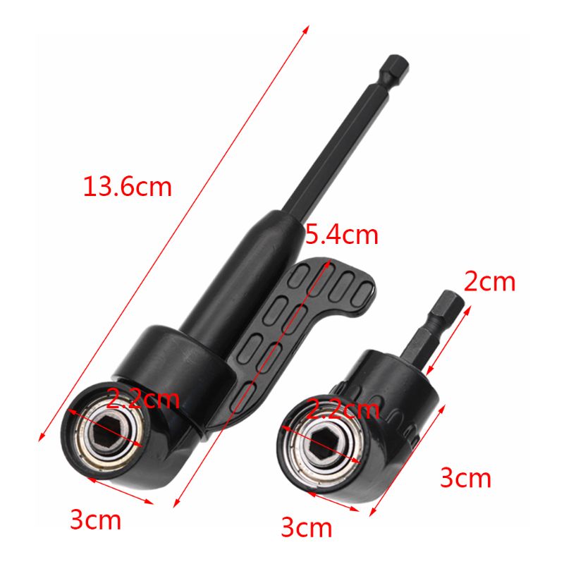 105 Degree Electric 1/4inch Hex Drill Bit Angle Dr... – Vicedeal
