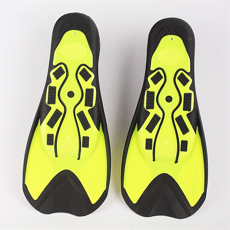 Flippers Fins Short Floating Training Swimming Fin... – Grandado