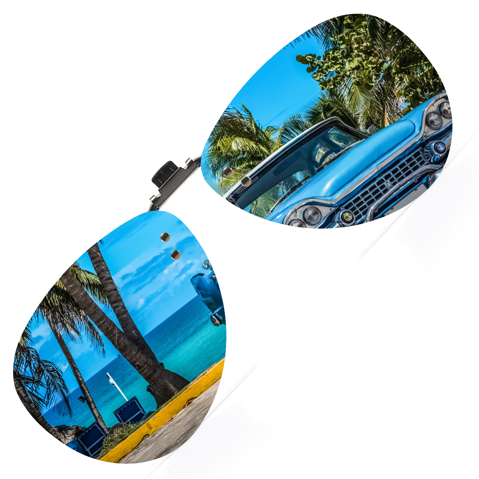 Yoolens Polarized Clip-on Flip Up Clip Rimless Sun... – Grandado