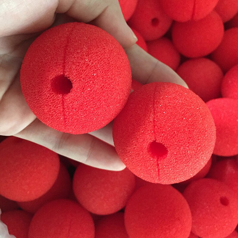 Red Sponge Ball Foam Clown Nose Cosplay Props Part... – Grandado