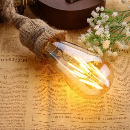 Cata 6W Rustic Led Bulb 2700K Amber E27 CT-4284 – Grandado