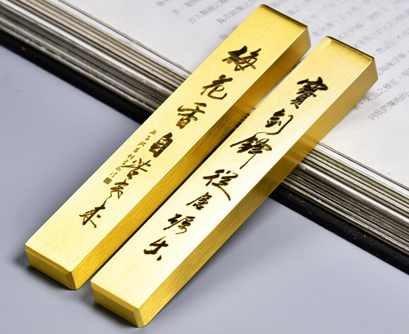 Brass Paperweights 2pcs Metal Paperweight Student ... – Vicedeal