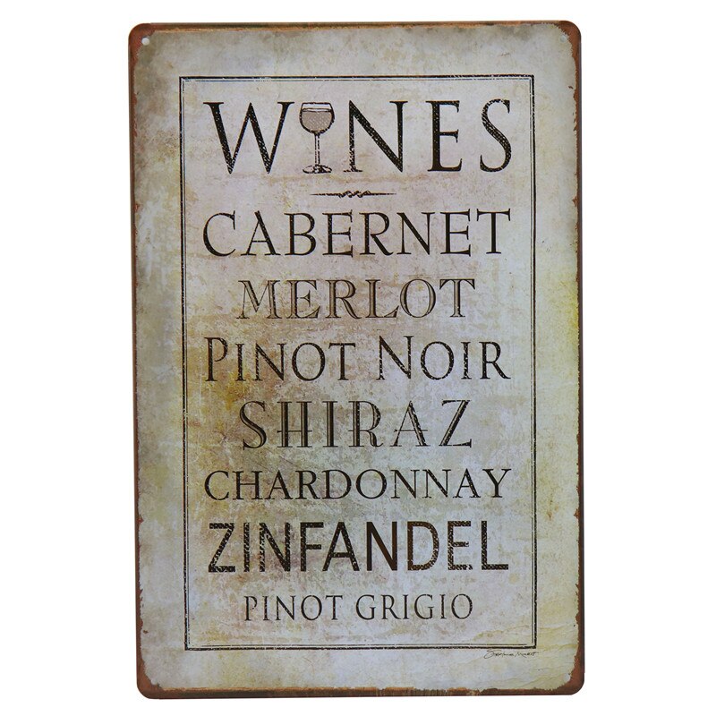 30X20cm Alcohol Plaque Vintage Metalen Tin Borden ... – Vicedeal