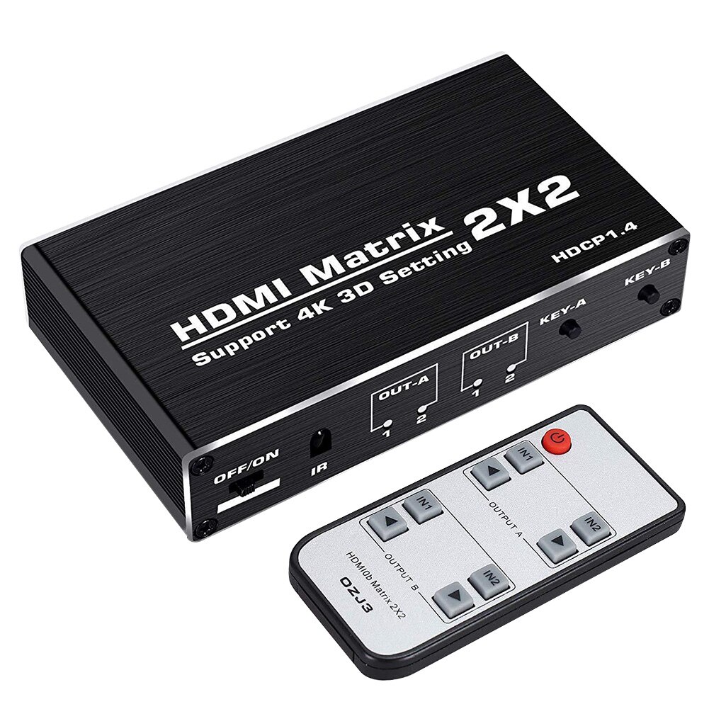 HDCP1.4 3D High Speed 2 In 2 Out 4k 60hz 1080p HDM... – Grandado