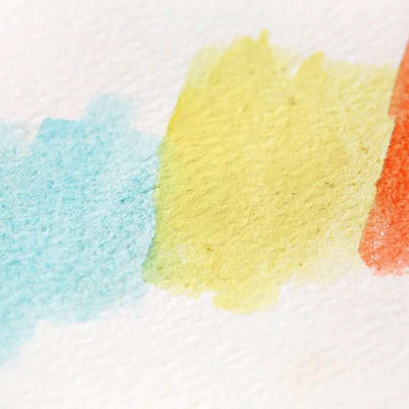 PU Leather Cover Watercolor Book A6 Paper Hand Boo... – Grandado