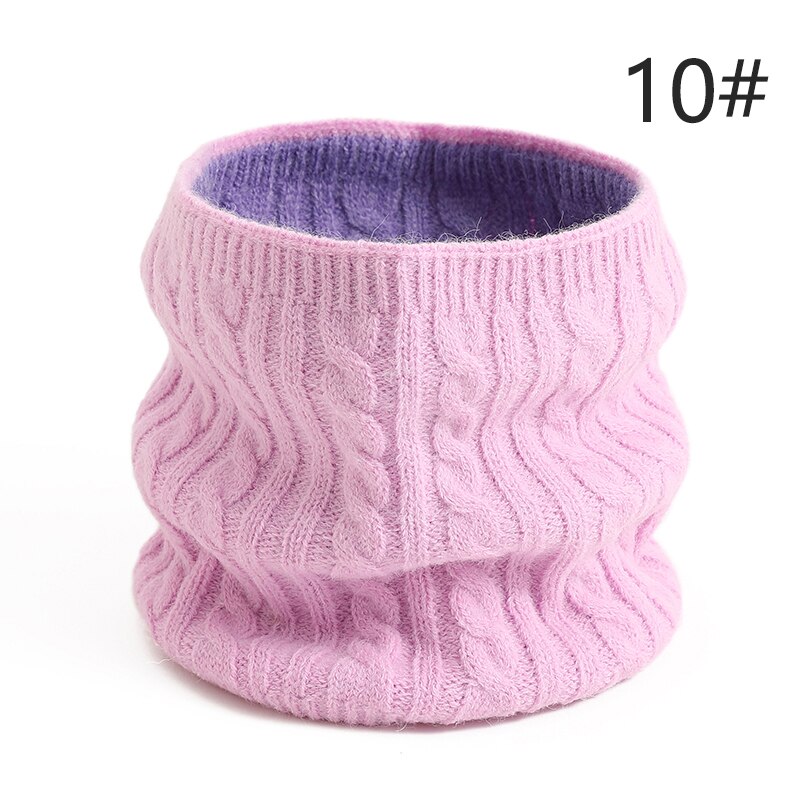 Winter Neck Scarf Women Neck Snood Female Wraps Ri... – Grandado