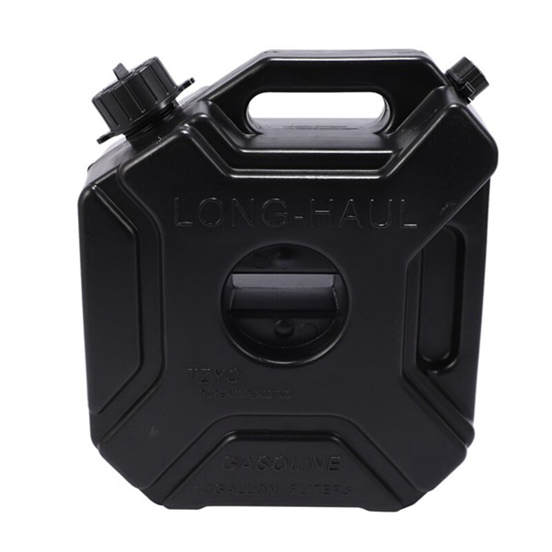 Black 5L Car and Motorcycle Fuel Spare Fuel Tank P... – Grandado