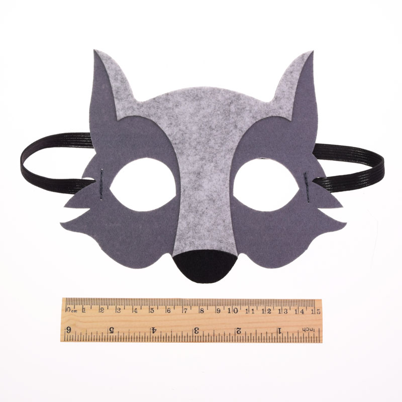 1set Cosplay Mask Wolf and the Bear Party Mask Cos... – Grandado