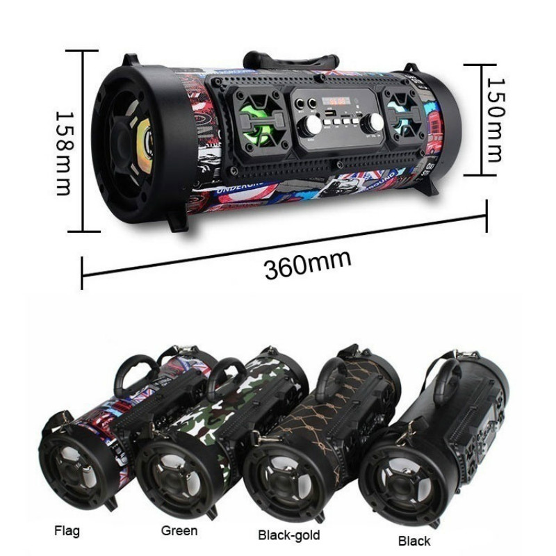 Hifi 15W Große Power Wireless Bluetooth Lautsprech... – Vicedeal