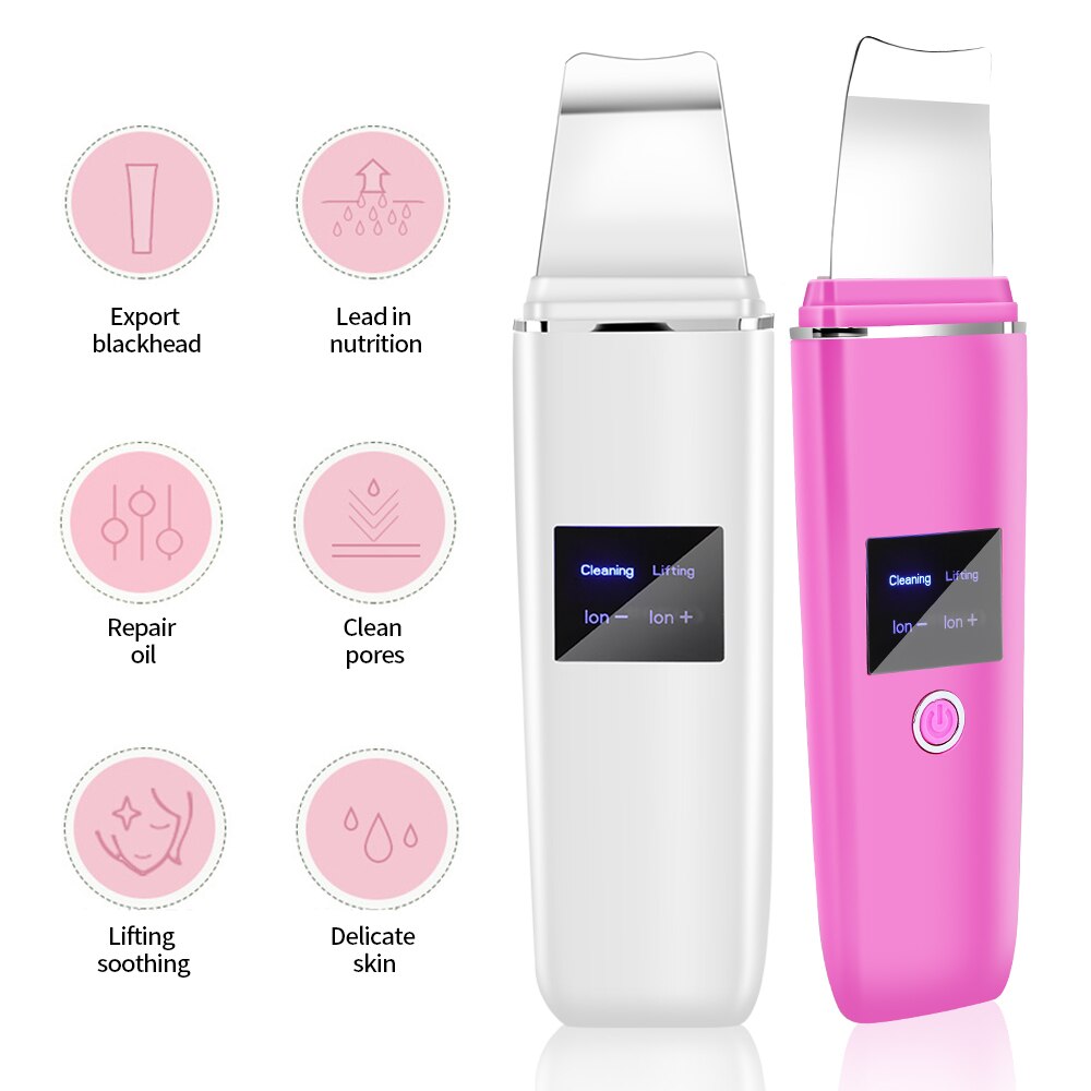 Comedondrukker Pore Cleaning Ultrasone Huid Scrubb... – Grandado