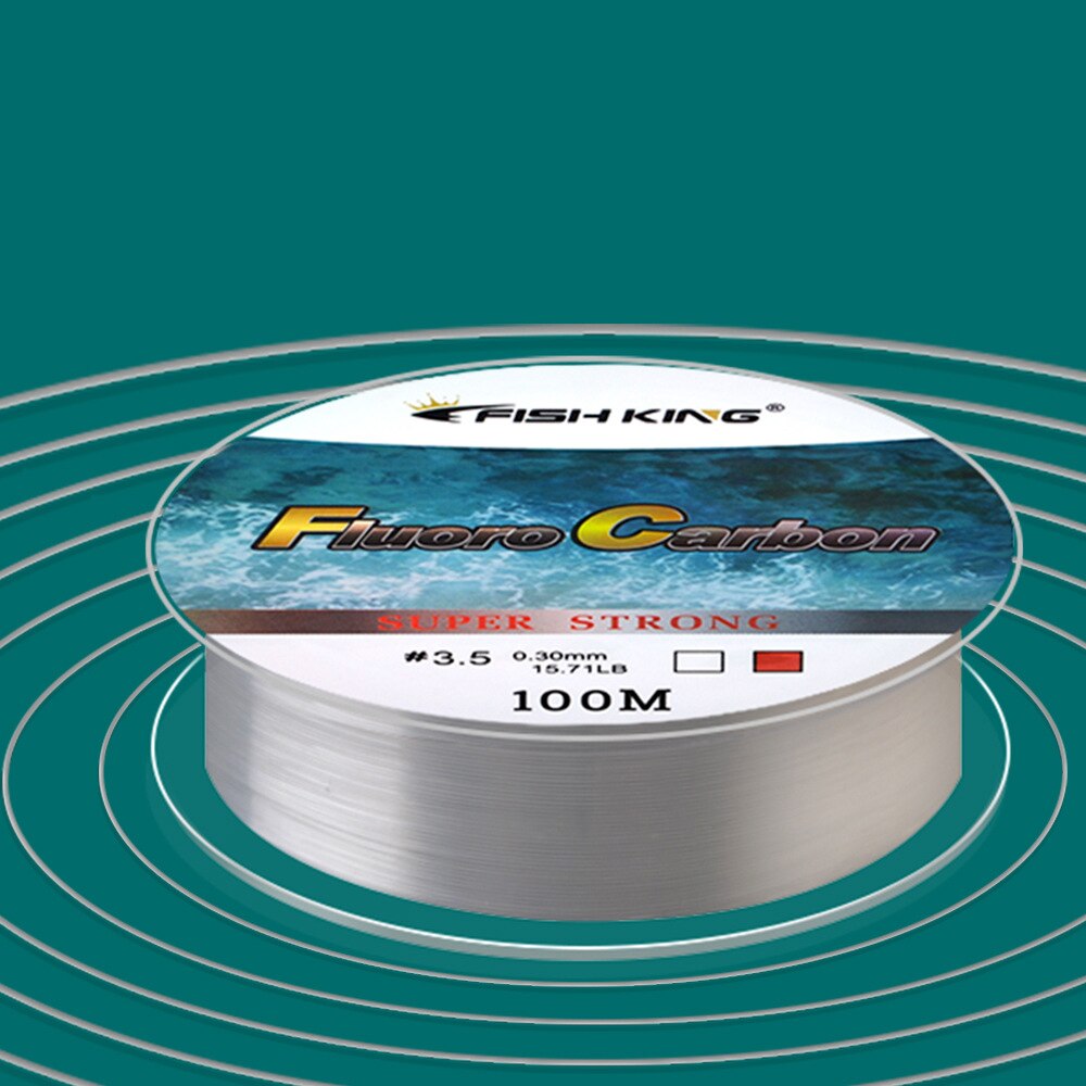 100M Fluorocarbon Coating Fishing Line Carbon Fibe... – Grandado