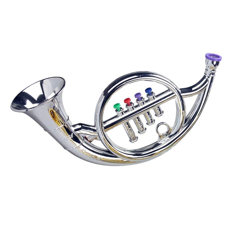 French Horn 4 Colored Keys Early Education Musical... – Grandado