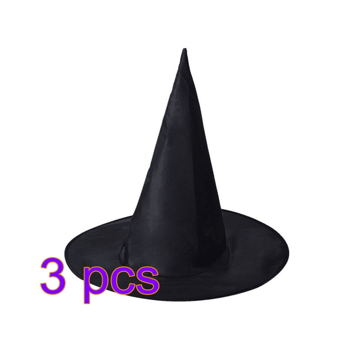 Halloween Witch Hat Cap Adult Kids Witch Hats Masq... – Grandado