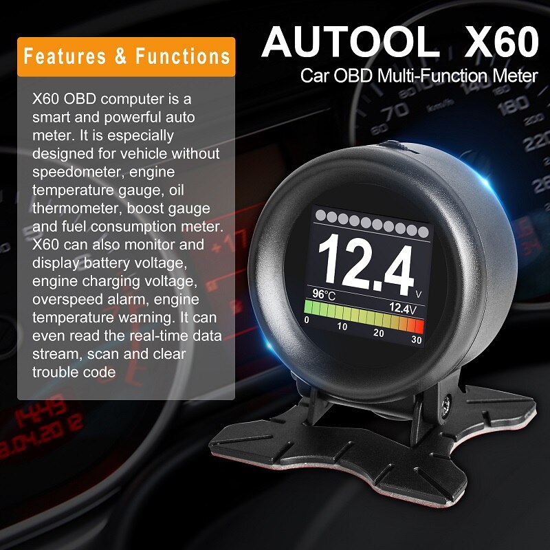 OBD HUD Head-Up Display Car-styling Computer Displ... – Vicedeal
