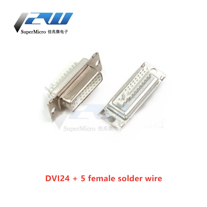 DVI24 + 5 Welding wire female DVI-I welding male /... – Grandado