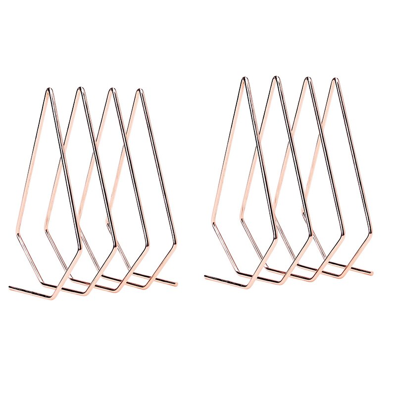 2PCS Rose Gold Mail Sorter Wire File Organizer Mai... – Grandado