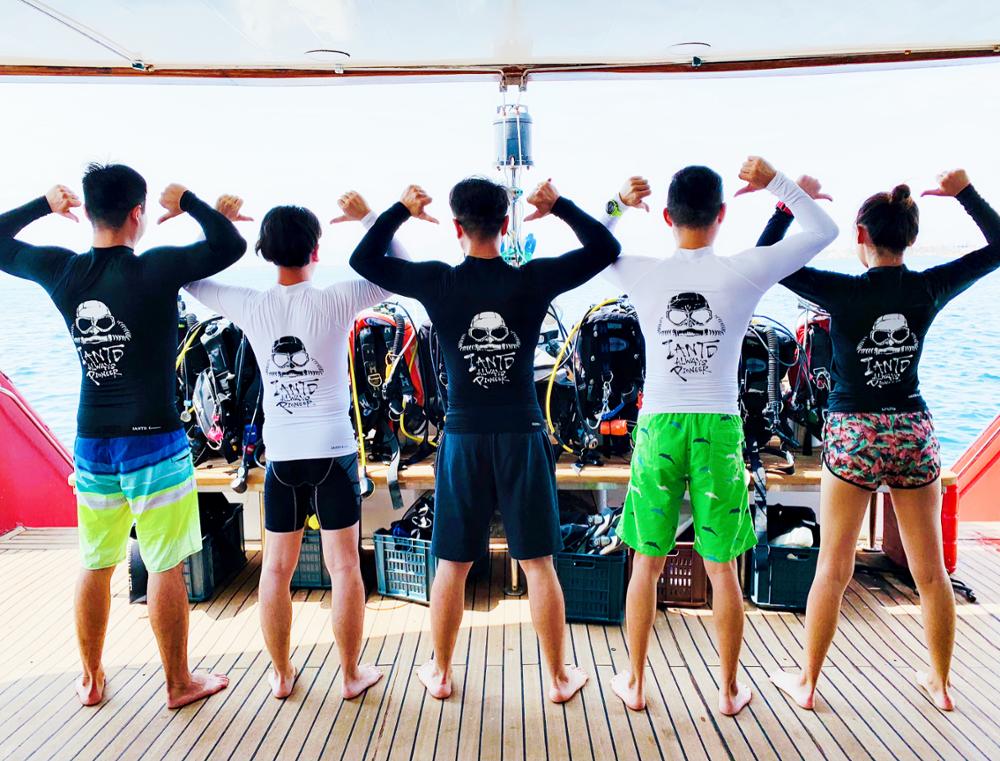 Scuba Dive Freediving Lycra Rash Guard Swiming Sui... – Vicedeal