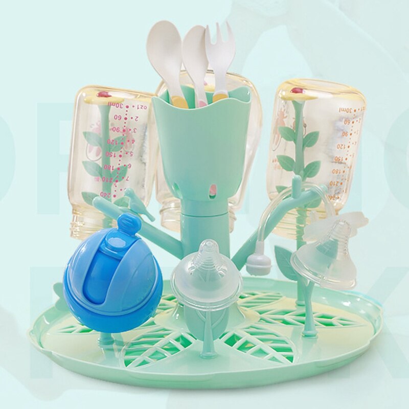 Baby Milch Flaschen Trocknen Gestell Baum bilden Kleinkind Nippel Schnuller Reinigung Trockner ...