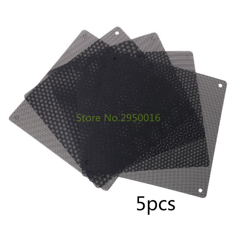 5Pcs 140mm Cuttable Black PVC PC Fan Dust Filter C... – Vicedeal