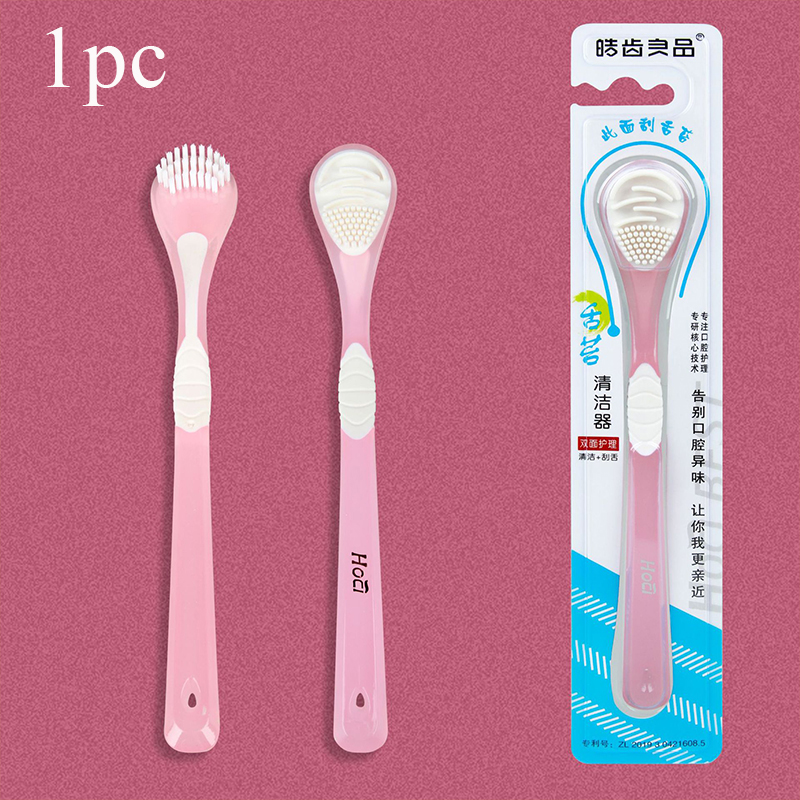 Silicone Tongue Brush Tongue Scraper Oral Hygiene ... – Grandado