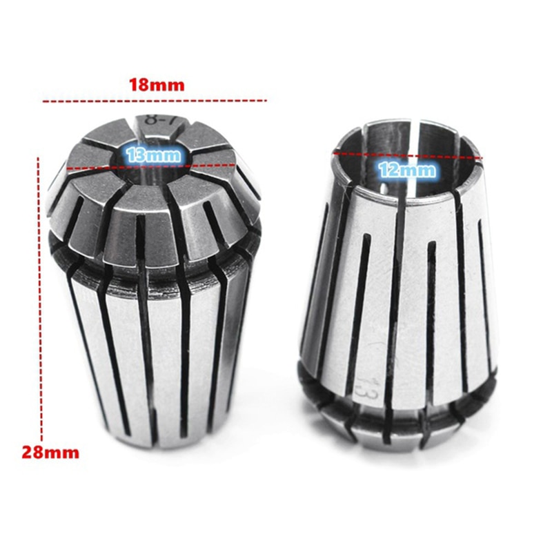 13pcs ER20 Precision Spring Collet Set 1-13mm CNC ... – Grandado