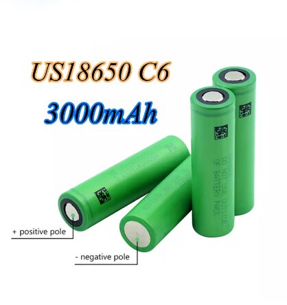 18650 Battery Rechargeable 20A VCT6 18650 Li-ion B... – Grandado