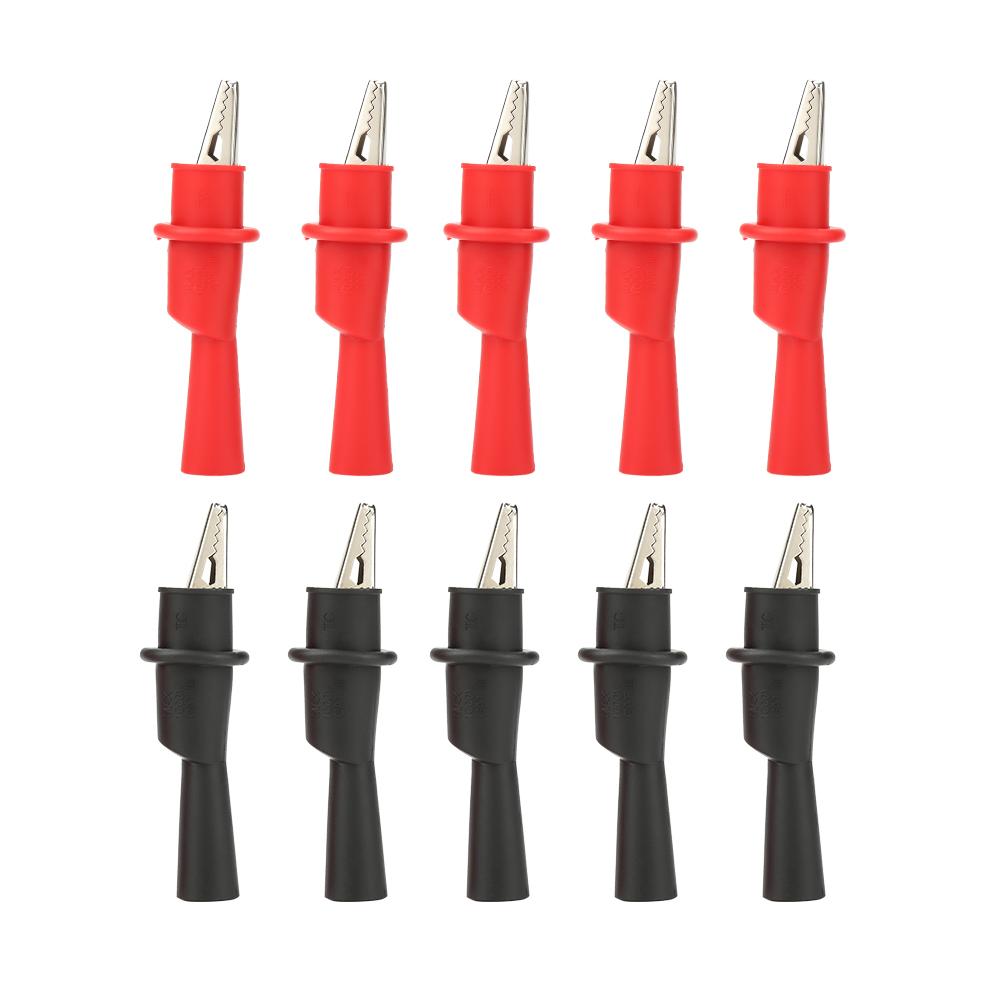 P2008 10Pcs/Lot Insulation Metal Crocodile Clips E... – Grandado