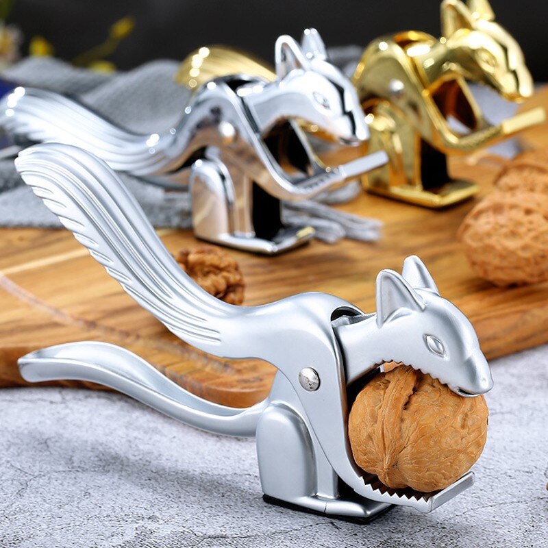 Long Squirrel Nutcracker Walnut Biscuit Clamp Peca... – Grandado