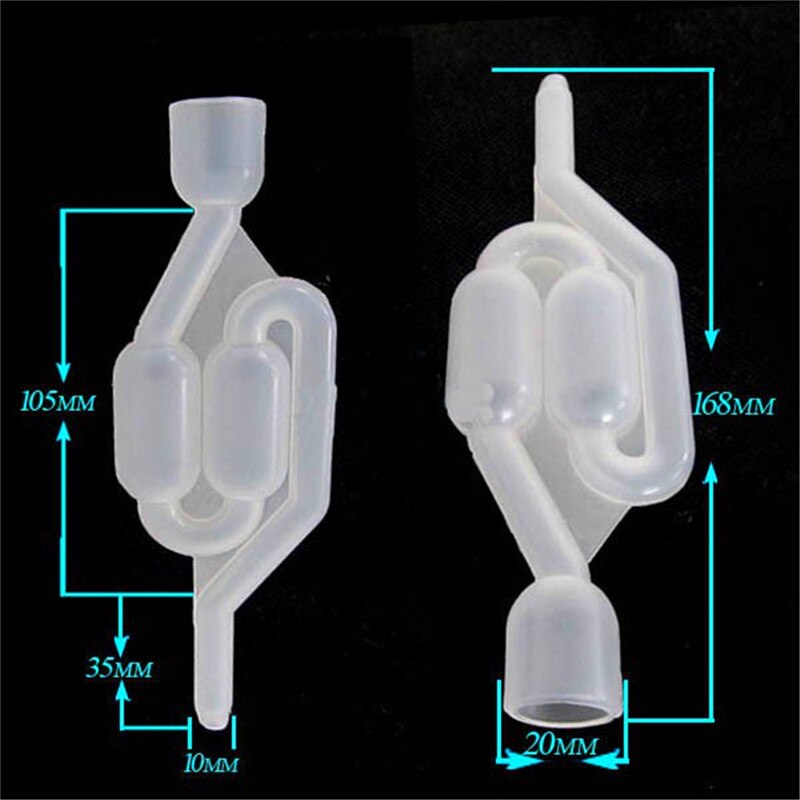 Exhaust One-way Kitchen Brew Wine Fermentation Air... – Grandado