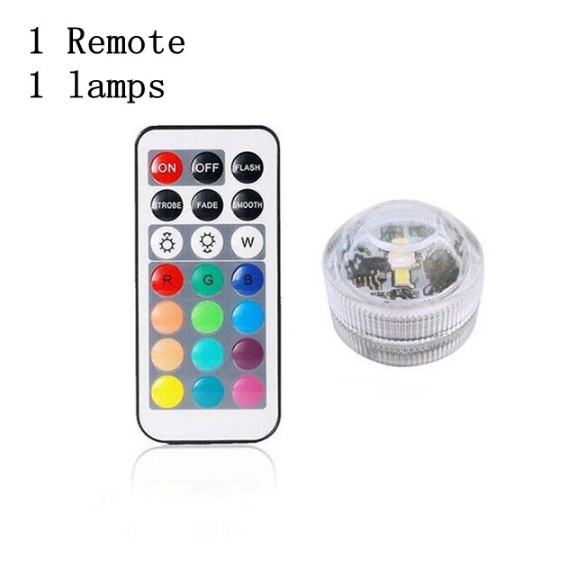Remote Control LED Underwater Candle Light Waterpr... – Grandado