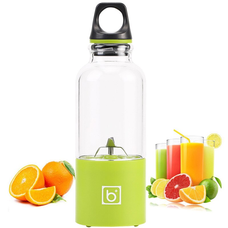 4 blad bärbar usb uppladdningsbar juice kopp 500ml... – Grandado