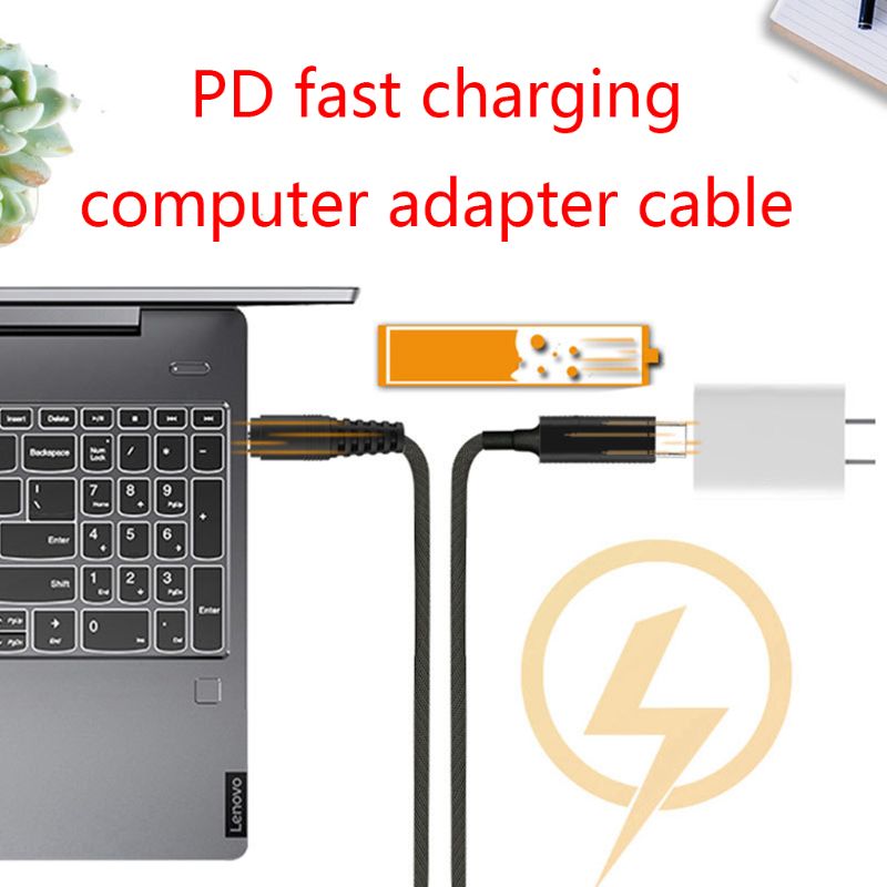 USB-C Type-C to Slim Tip Power Cable Fast Charging... – Vicedeal