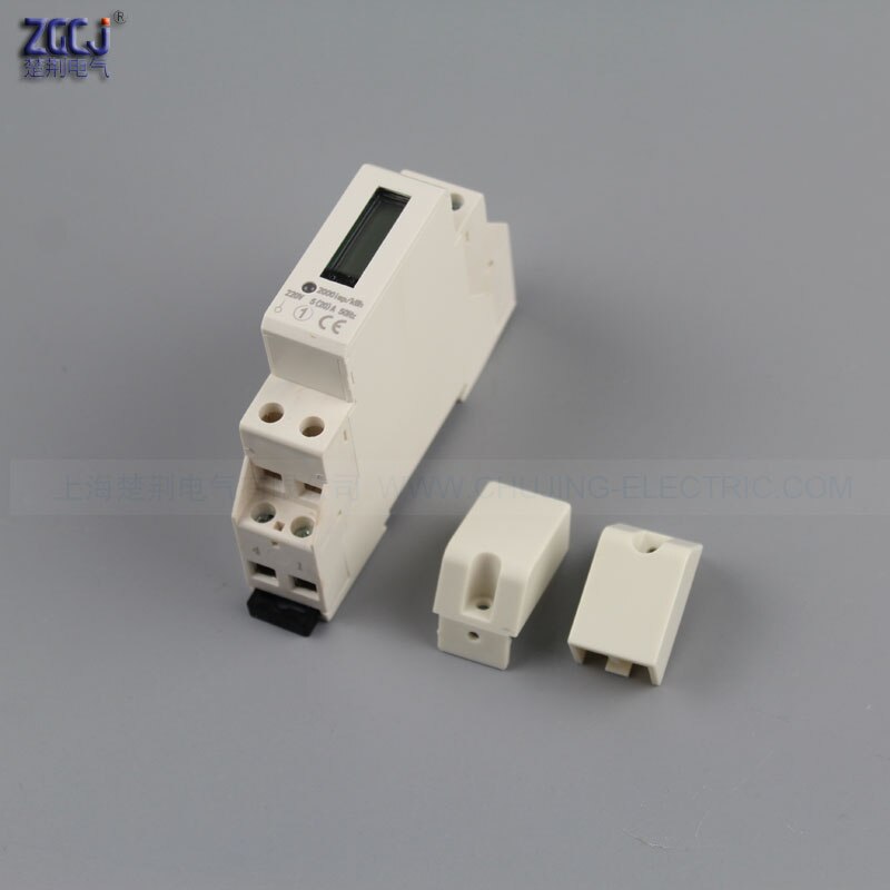 single phase LCD display DDS type 1P Din energy me... – Grandado