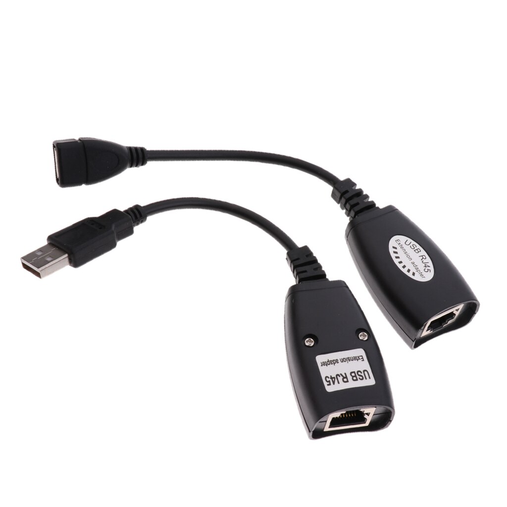 USB 2.0 Extender to RJ45 Over Cat5/6 Connection Et... – Vicedeal