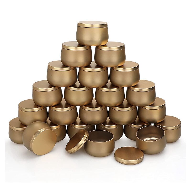 ! Candle Tin 24 Piece, 8Oz, 3 Color Candle Contain... – Vicedeal
