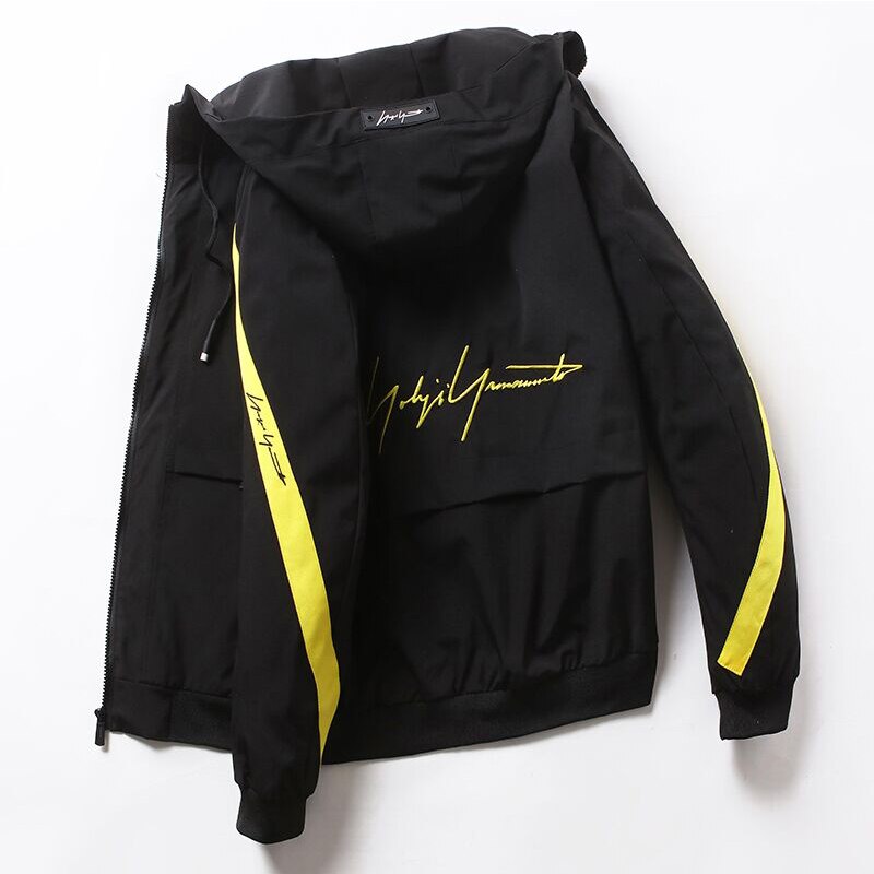 spring and autumn hooded jacket jacket men's casua... – Grandado