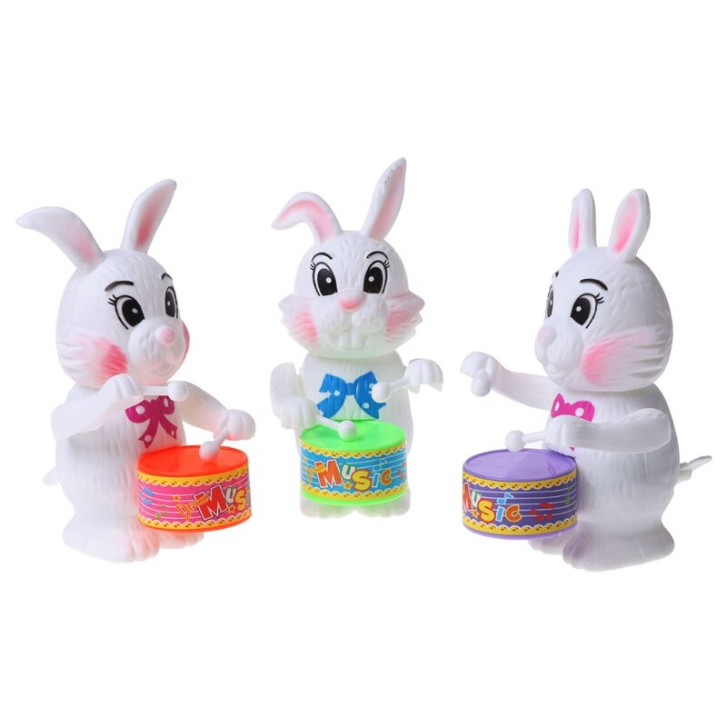 Konijn Drummen Speelgoed Wind-Up Clockwork Educati... – Vicedeal