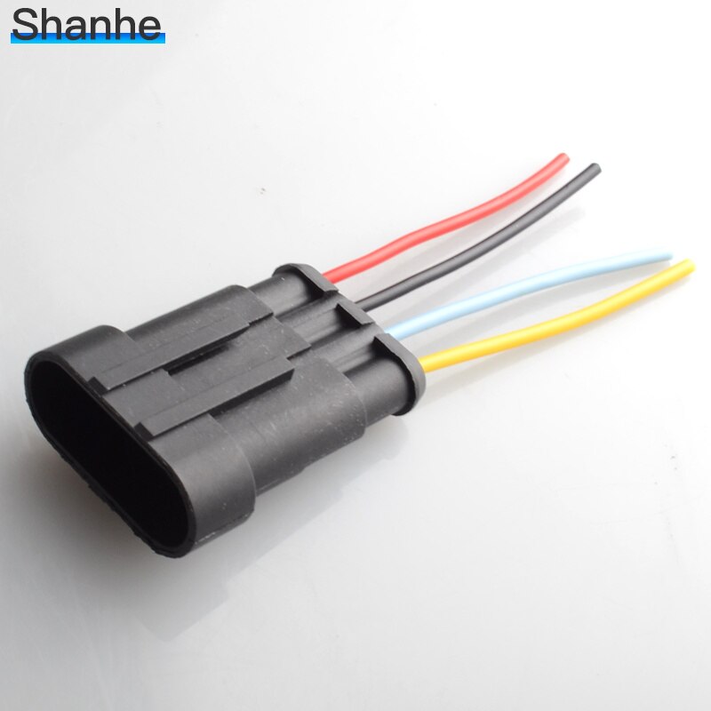 Auto 4 Pin wire connector 4 Way 4 P auto connector... – Grandado