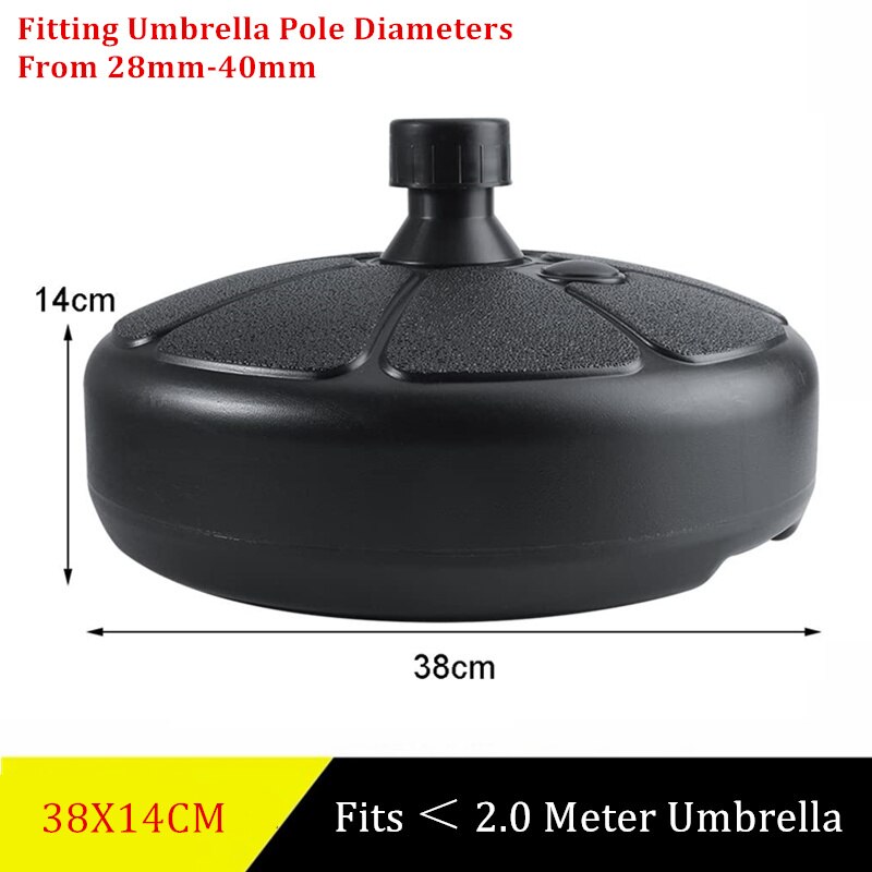 ALWAYSME Umbrella Base Plastic Round Shape Water S... – Grandado