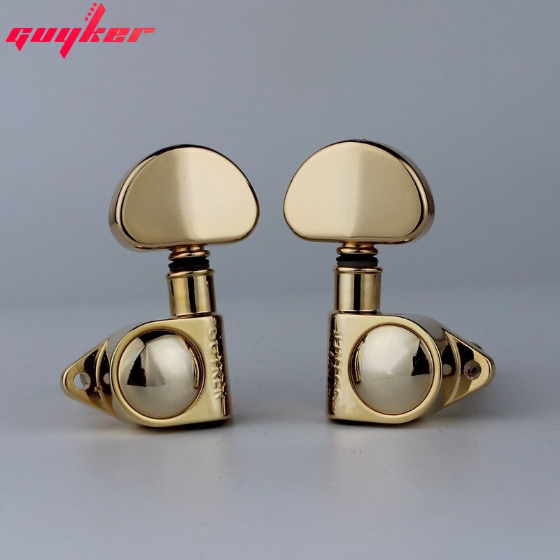 1 Set GUYKER Guitar Machine Heads Big handle Tuner... – Grandado