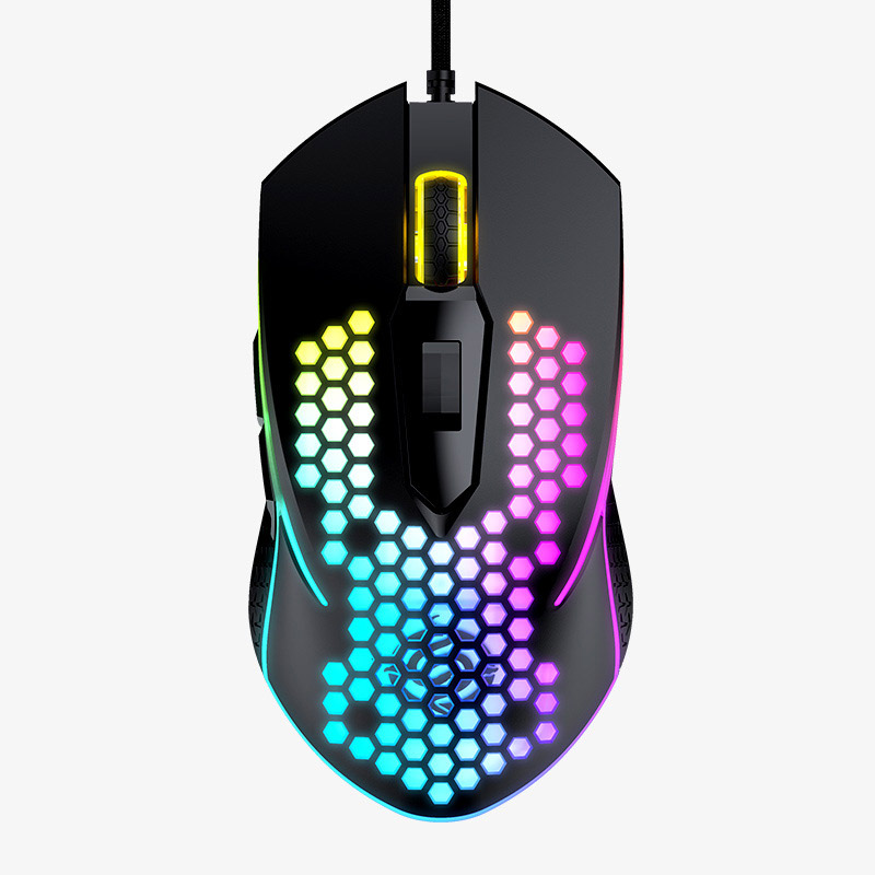 USB Ergonomic Wired Gaming Mouse LED 3200 DPI Comp... – Vicedeal