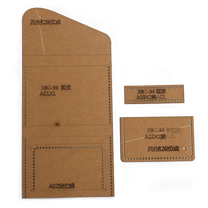 1Set DIY Kraft Paper Template Card package Busines... – Grandado