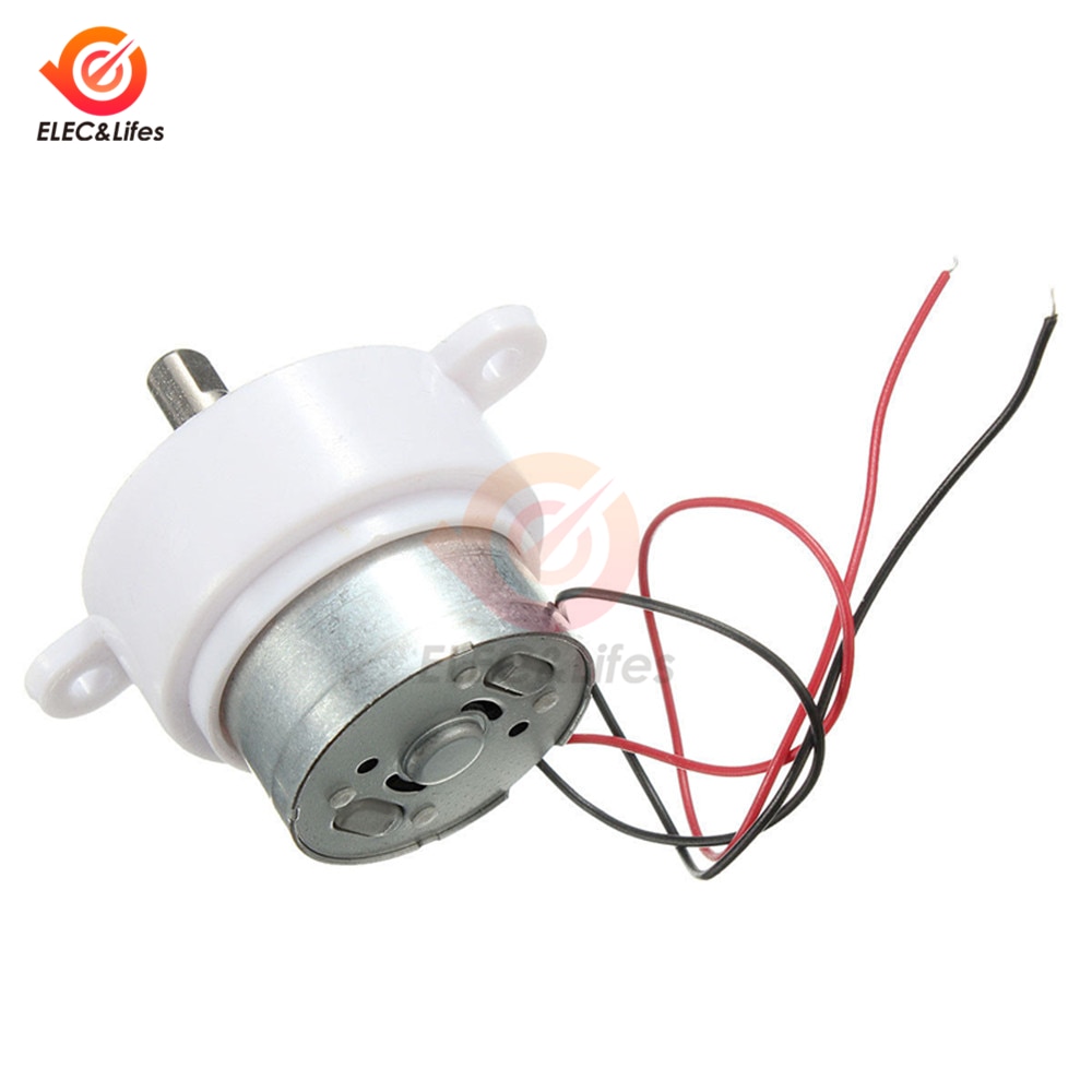 DC12V 2 Wire 14RPM Gear Motor High Torque Electric... – Grandado